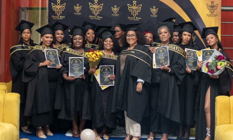 Beauty graduates shine at Honey Bees ceremony | Randfontein Herald