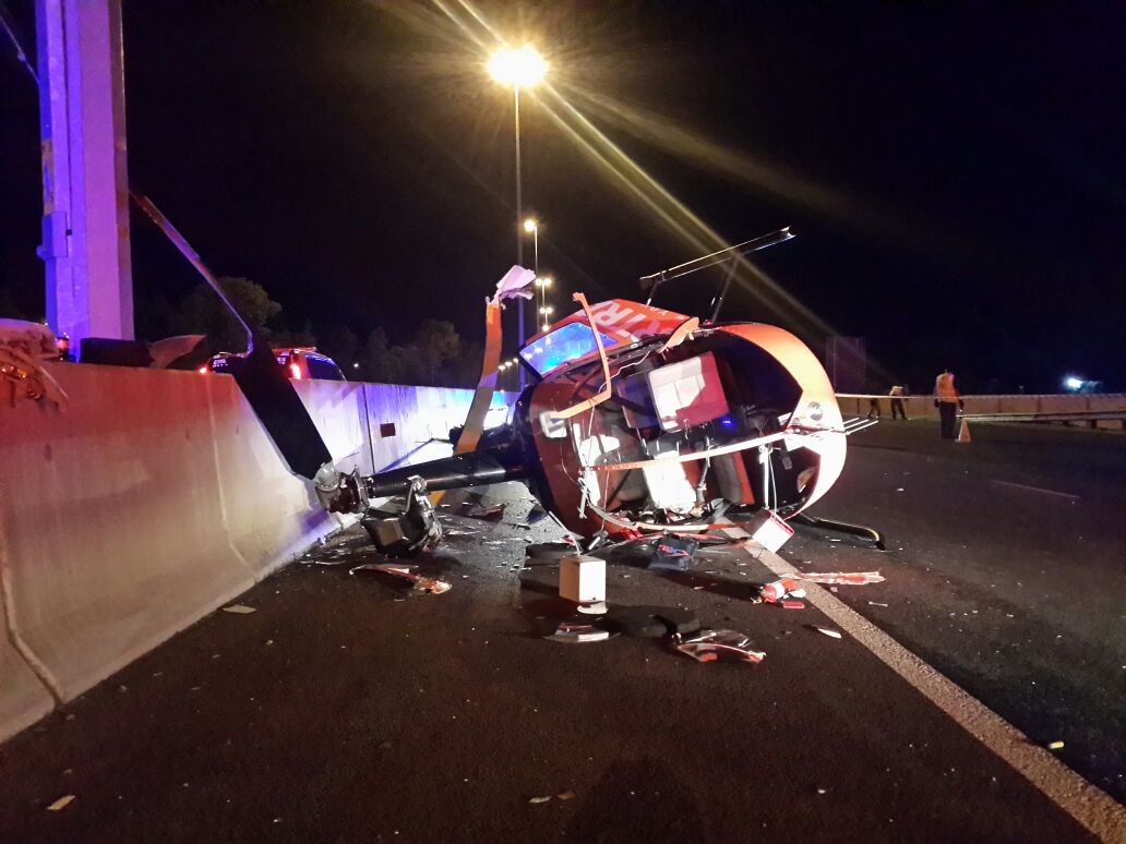 Pilot escapes death as helicopter crash lands in Benoni | Kempton Express