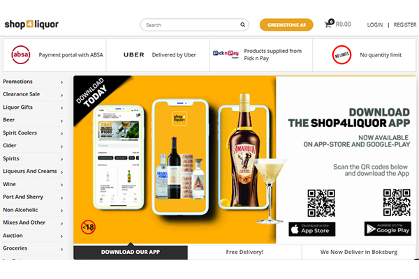 The ShopnBag & Shop4Liquor apps, developed by East Rand brothers John ...