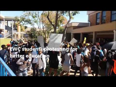 #BadEducationMustFall: EWC students protest | Kempton Express