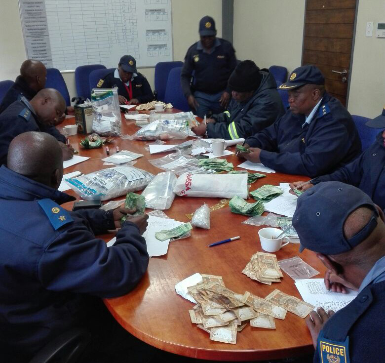 Drugs, R70 000 cash found in Endulwini Section during SAPS operation ...