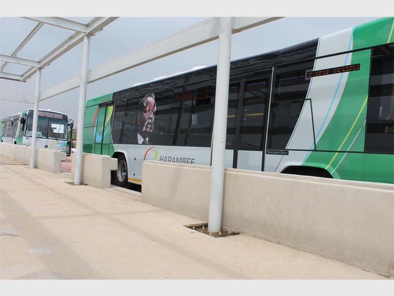 First Harambee buses ready to roll | Kempton Express