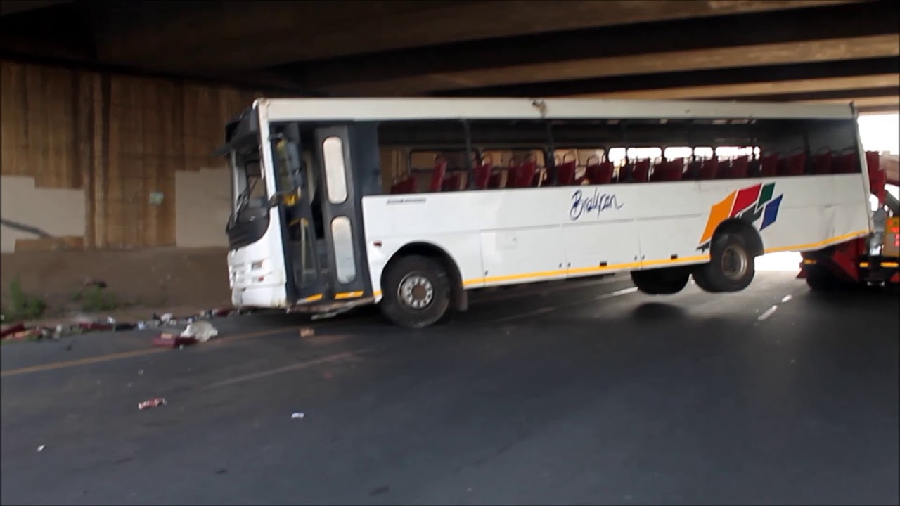 Scene of bus accident on P91 | Kempton Express