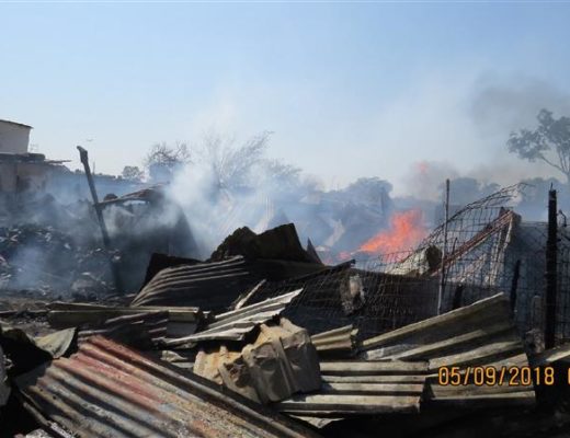 30 shacks gutted in fire in Boksburg informal settlement | Kempton Express