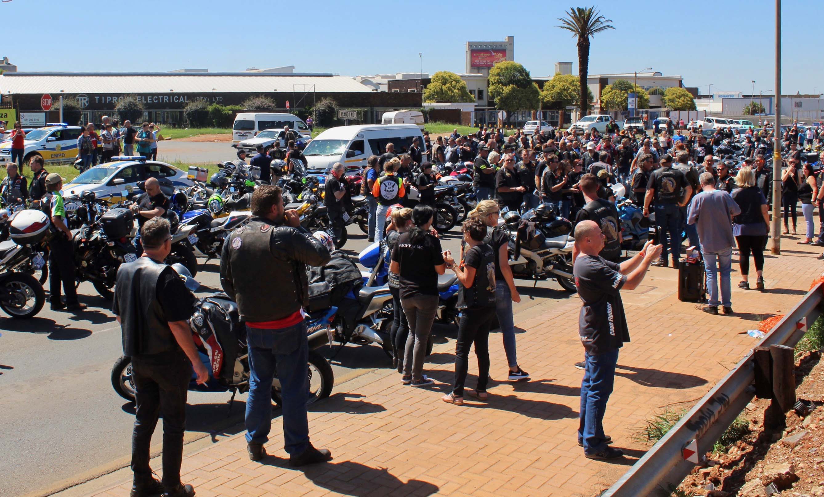 WATCH: Bikers commemorate father who died after Isando Road accident ...