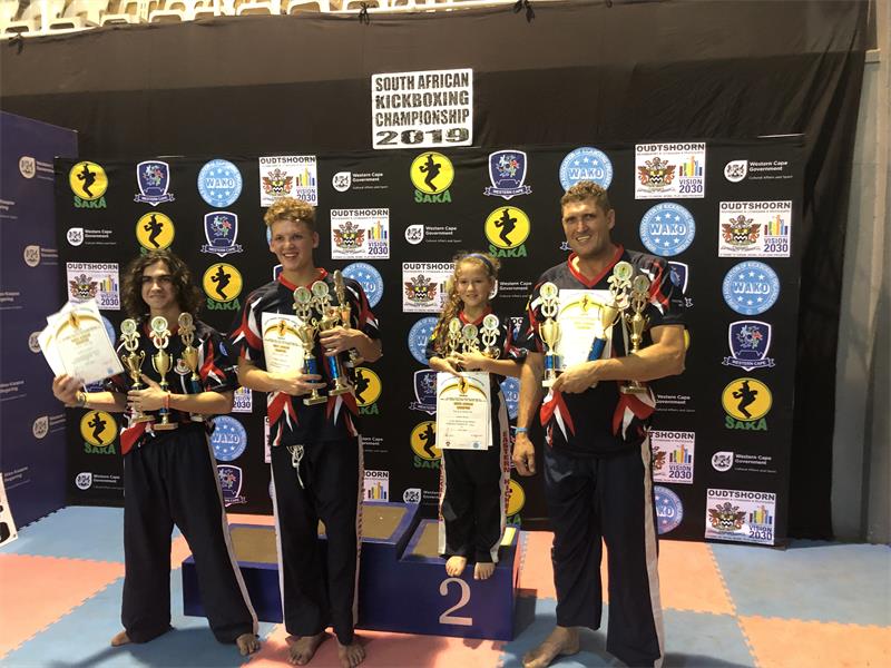 Kickboxers receive many medals at SA championships | Kempton Express