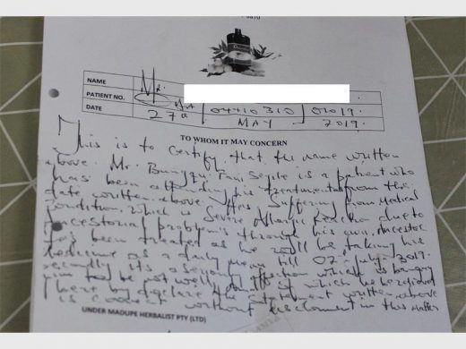 'Sick' refuse removal worker caught with fake sick note, 'doctor ...