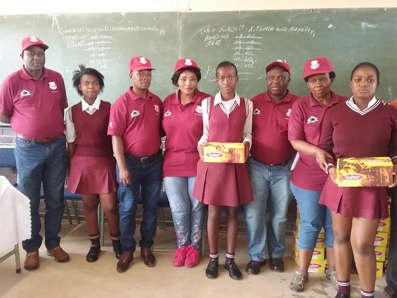 Former learners make a difference by donating school shoes | Kempton ...