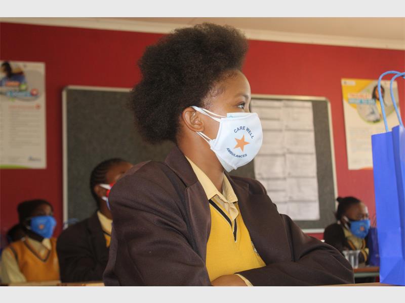 Care Well donates PPE to Ivory Park Secondary School | Kempton Express
