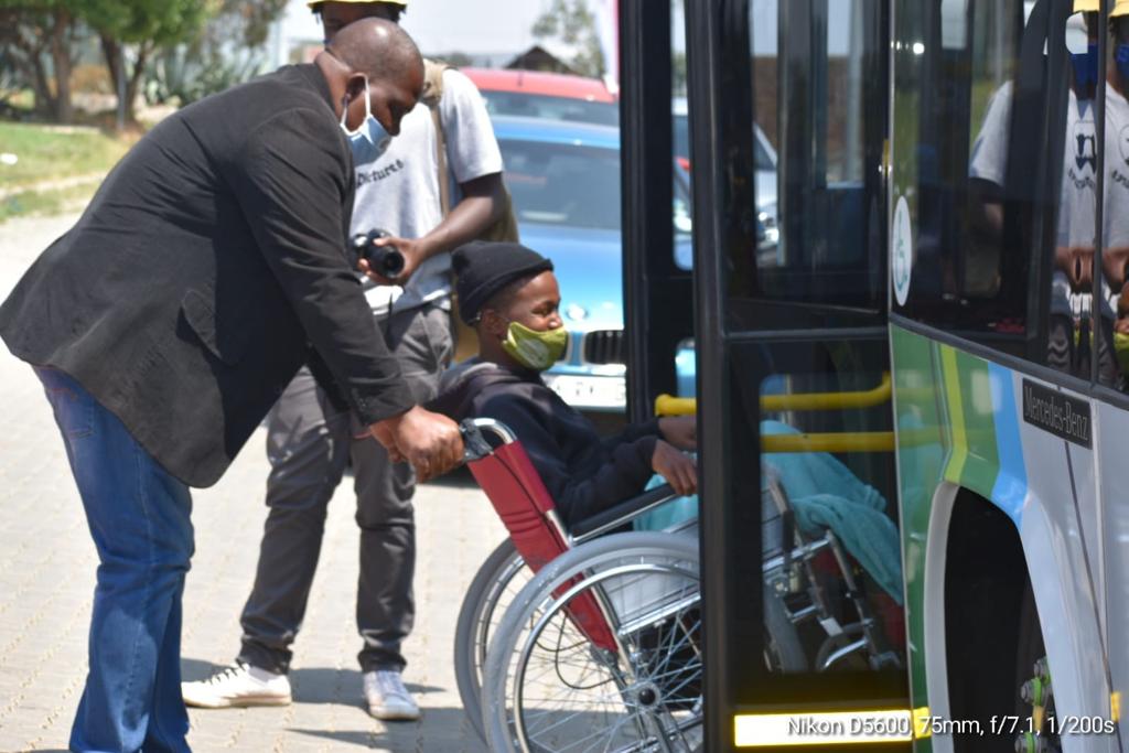 Disabled receive donations | Kempton Express