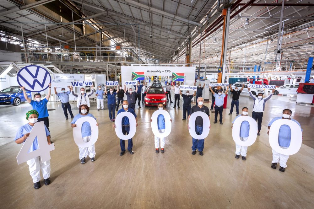 VW SA celebrates over 4 million vehicles manufactured in Uitenhage ...