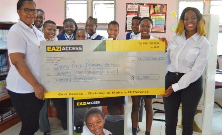 Eazi Access donates mobile library to Ivory Park Primary School ...