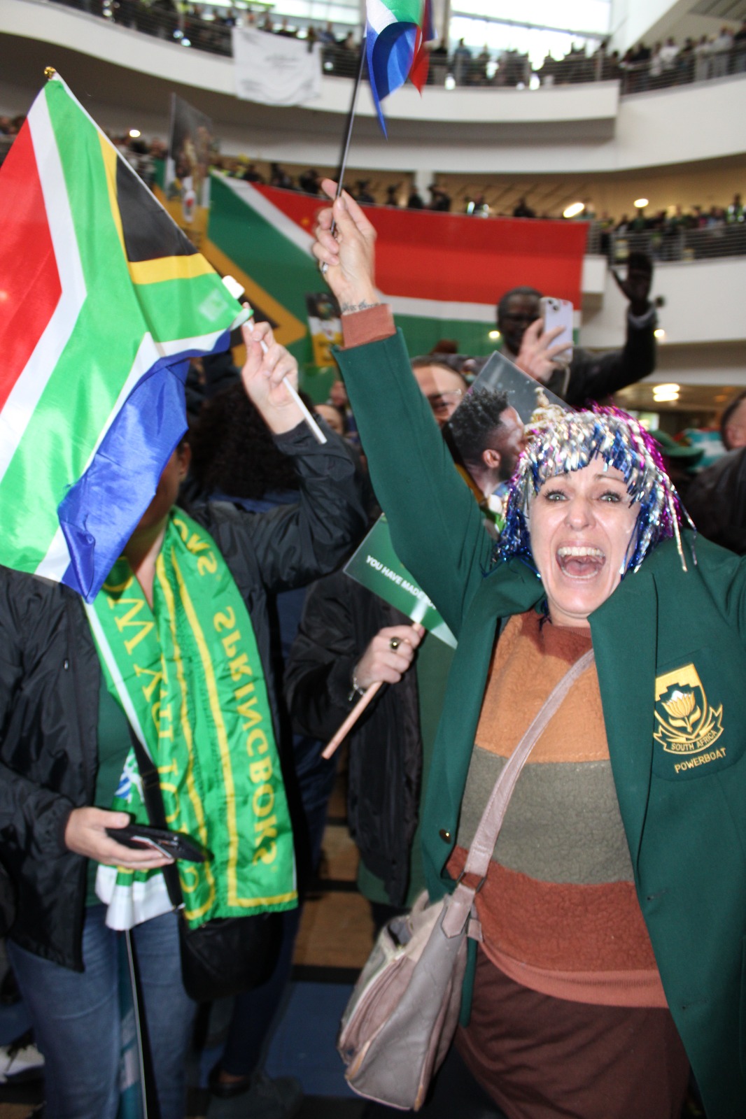 IN PICS: Springboks land at OR Tambo | Kempton Express