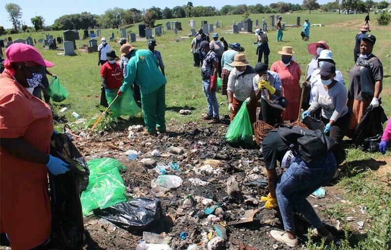 Thembisa community cleans up Mooifontein Cemetery | Kempton Express