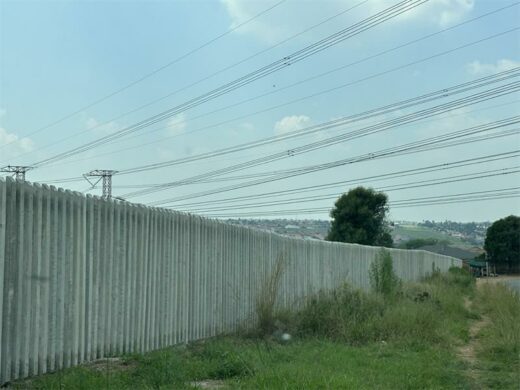 New precast wall installed at Mooifontein Cemetery | Kempton Express