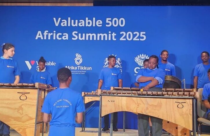Con Amore field band opens Valuable 500 Africa Summit | Kempton Express