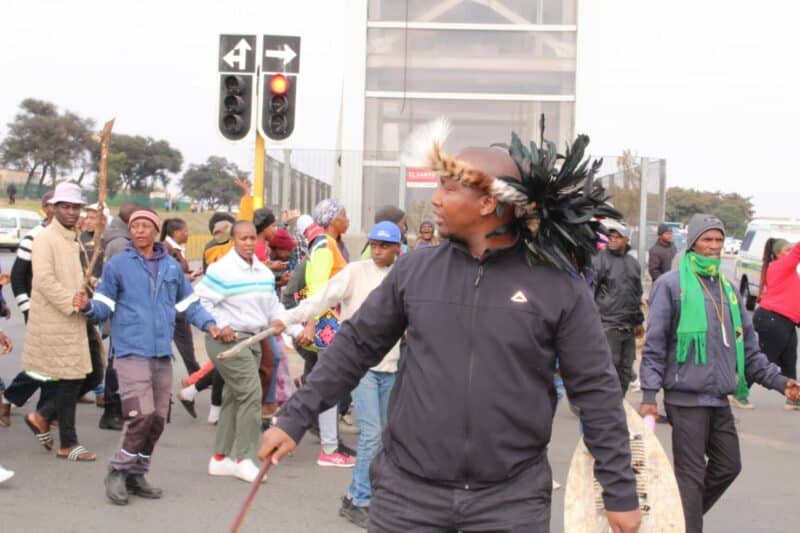 Residents take to the streets over crime and immigration concerns ...