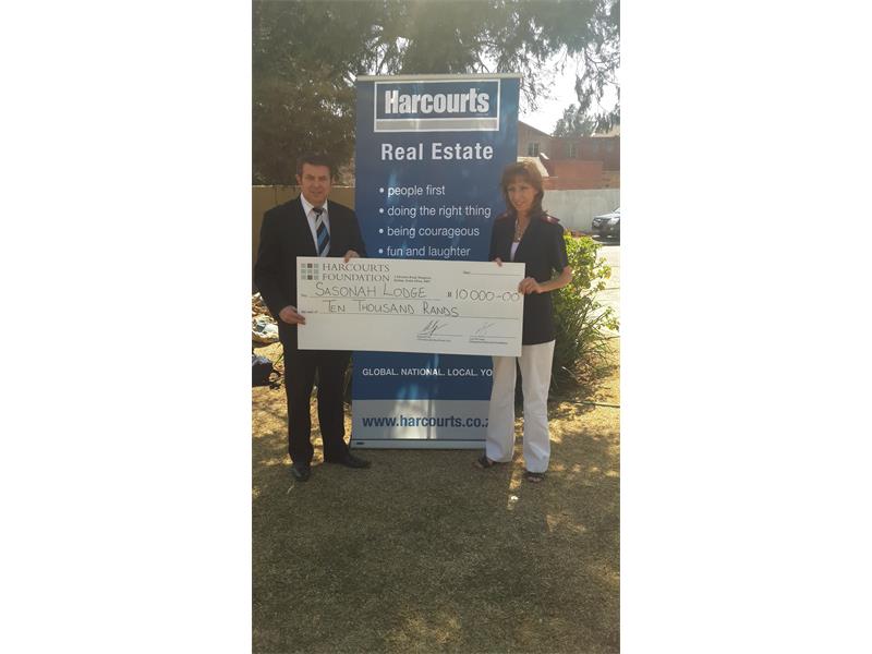 Local real estate company donates R10 000 to care centre | Germiston ...