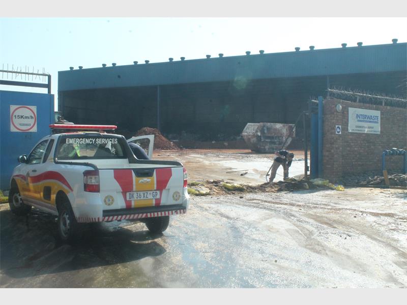 Update: Interwaste responds to chemical leak incident | Germiston City News