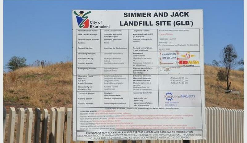 Simmer Jack landfill site closed | Germiston City News
