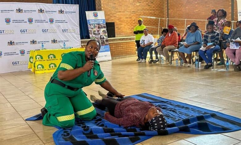 Gauteng Health trains local women for emergency response | Germiston ...