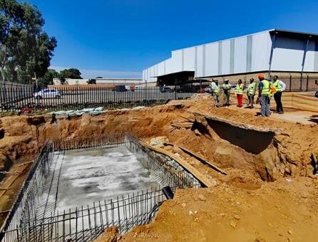 Work to install pump at Russell Road reservoir continues | Germiston ...