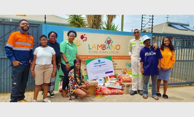 Germiston company gives back to Lambano Sanctuary | Germiston City News