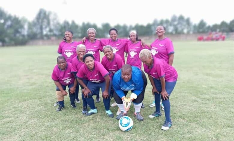 Senior soccer players represent Gauteng in Golden Games | Germiston ...