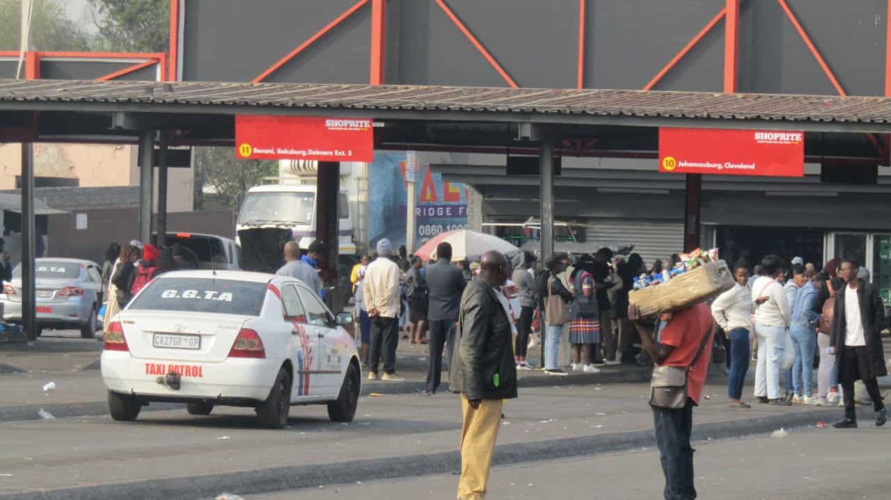 WATCH: Germiston commuters stranded as taxi association suspends ...