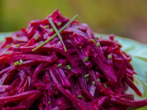 Molded beetroot salad | African Reporter