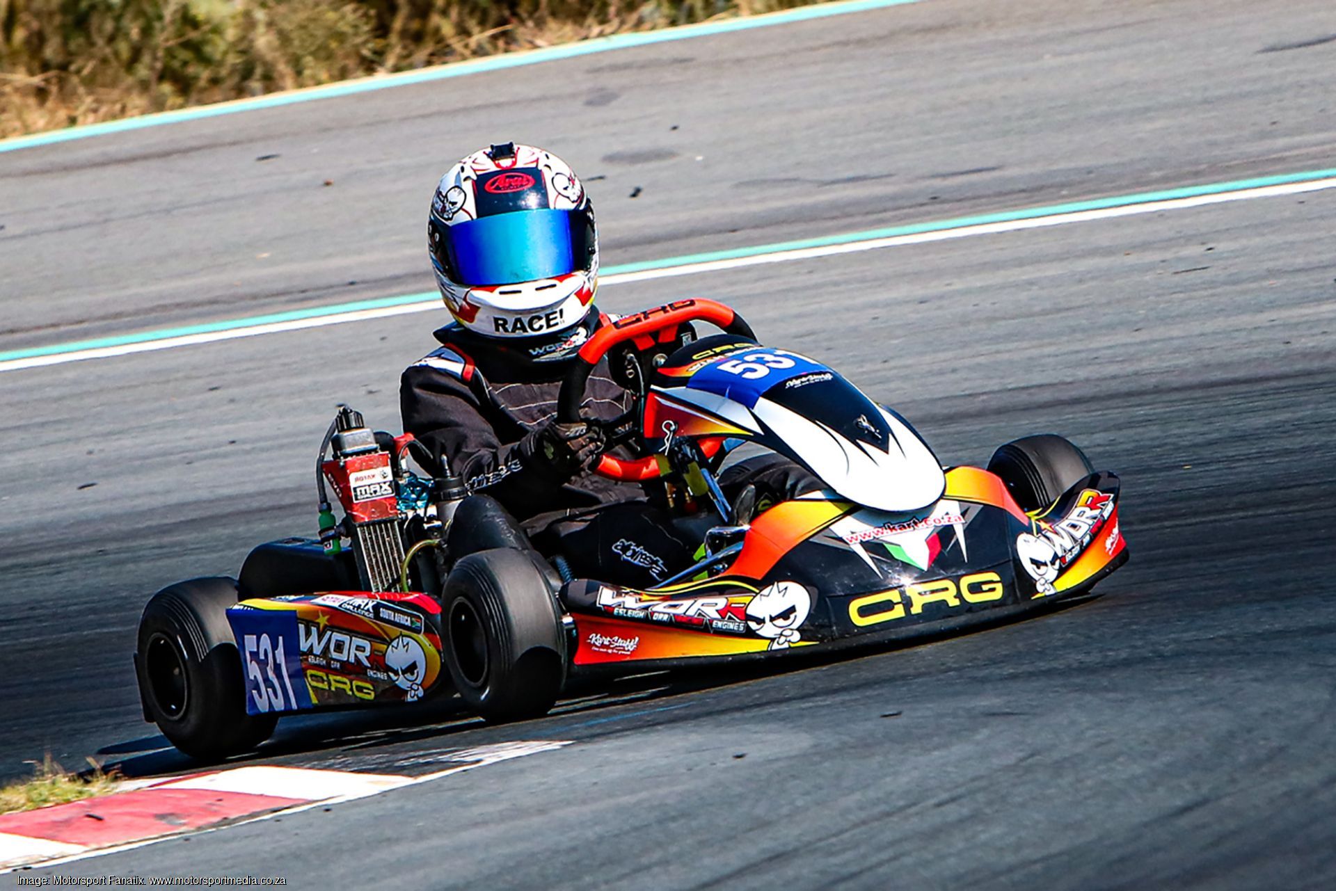 Brilliant, close kart racing, multiple winners and a little drama in ...