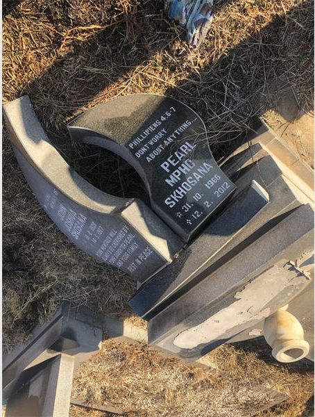 Damaged tombstones in Rest in Peace Cemetery a headache for families ...