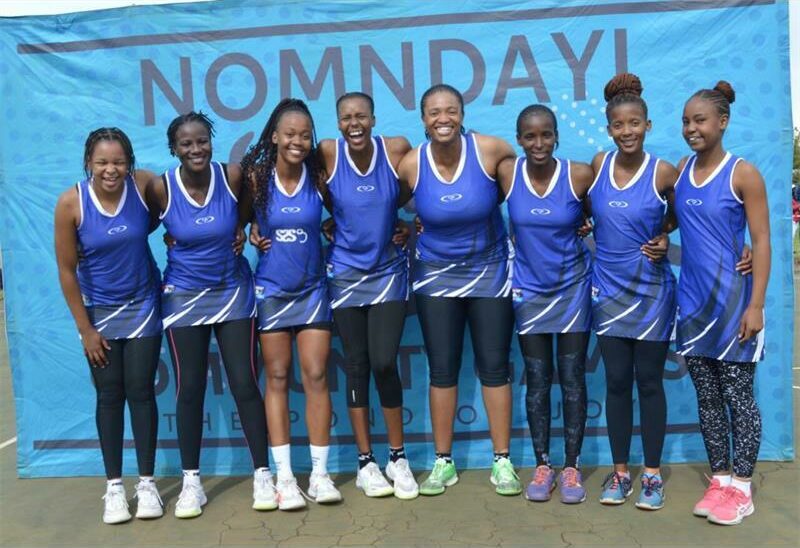 Blue Lightning is the first Nomndayi netball tournament winners ...
