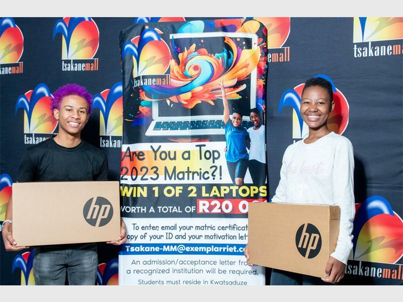 Top learners win laptops for excellent matric results | African Reporter