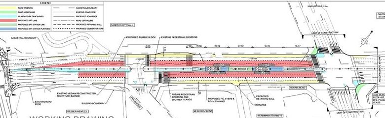 Construction begins in Rivonia for new Rea Vaya station | Sandton Chronicle