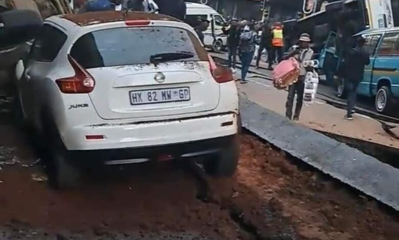 WATCH: Explosion on Bree Street possibly linked to gas line | Sandton ...