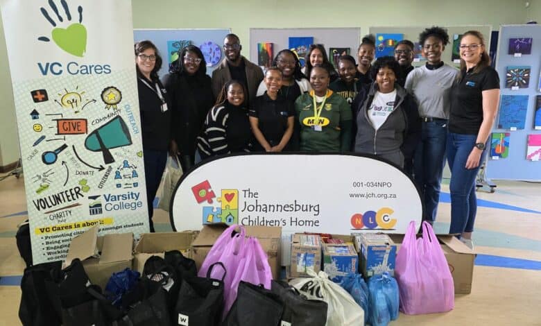 The IIE’s Varsity College Sandton supports Johannesburg Children’s Home ...