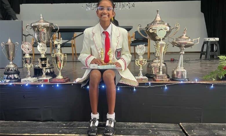 Michaela Michael achieves rare honour at Brackenhurst Primary ...