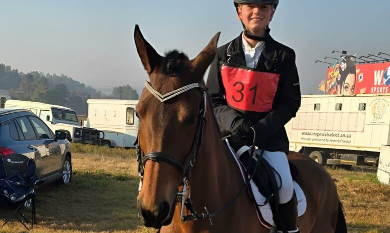 Laerskool Randhart’s Makayla van Greuning and her horse Mushka take top ...