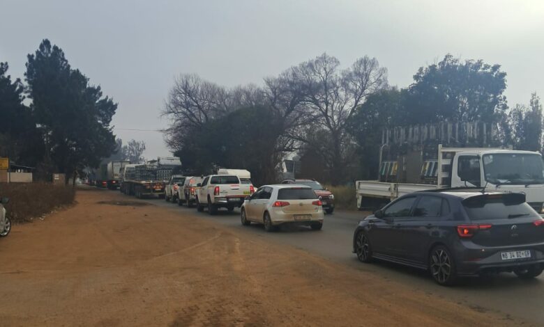 Community protest brings R59 highway to standstill as trucks set alight ...