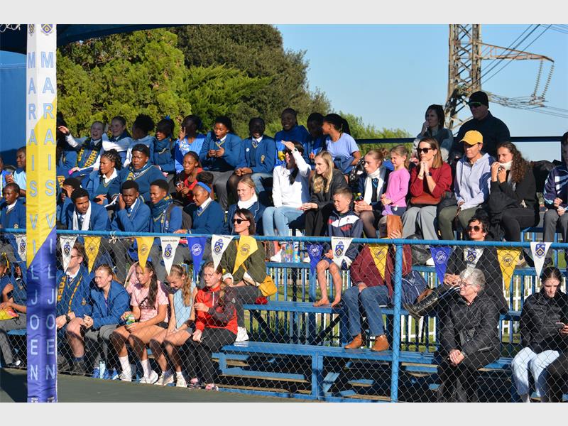 Marais Viljoen celebrates first-team netball players’ 50-game ...