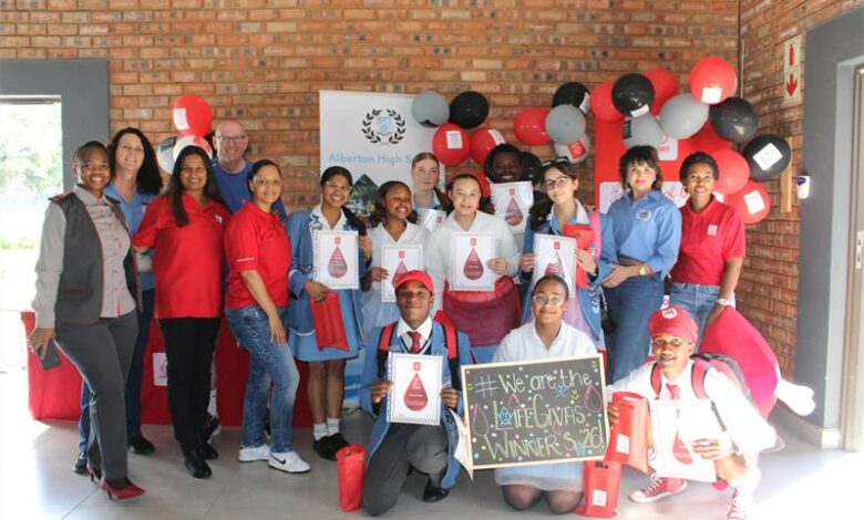 Alberton High School hosts blood donation drive | Alberton Record