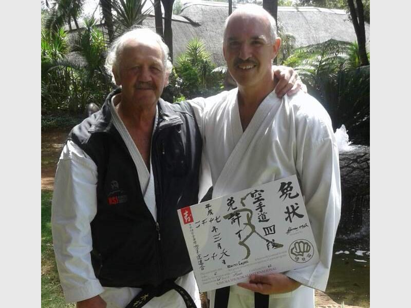 4th dan for Layzell | Southern Courier