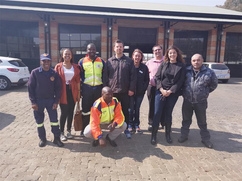 Oversight of the Turffontein Fire station and JMPD satellite station ...