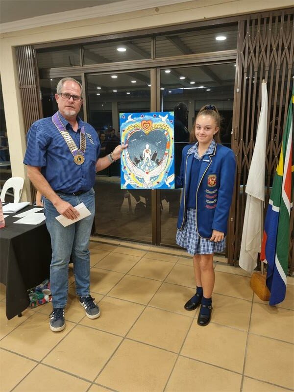 Laerskool President Steyn learner excels in art contest | Southern Courier