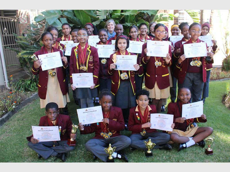 Excitement as school reaches 120 medal tally in a competition ...