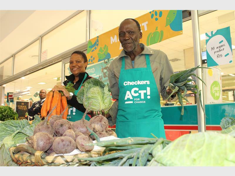 Community food gardens sell their fresh harvest at Shoprite and ...