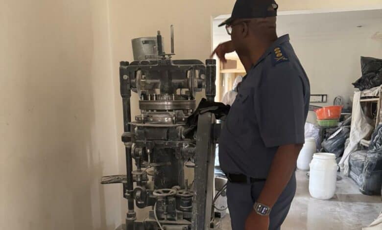 WATCH: Police discover multimillion-rand drug lab in Kibler Park ...
