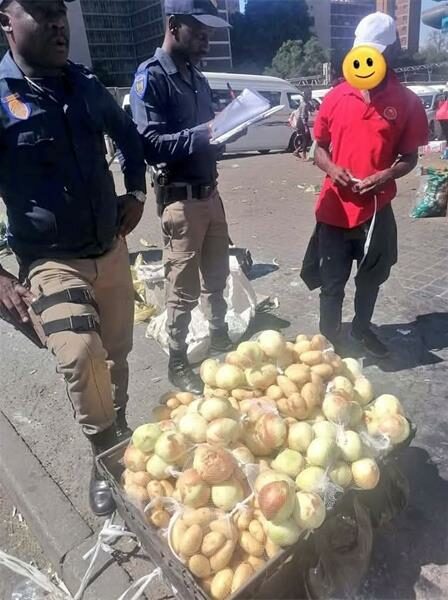 Illegal traders fined as JMPD clears pavements in the South | Southern ...