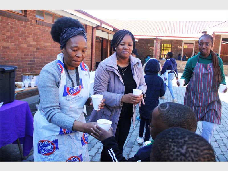 WATCH: Soup Day warms hearts as former principal returns to WH Coetzer ...